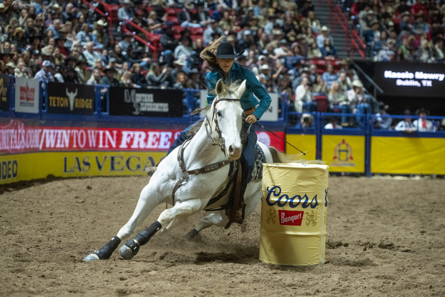 Kassie Mowry Clinches Second World Championship: 2025 NFR Barrel Racing ...